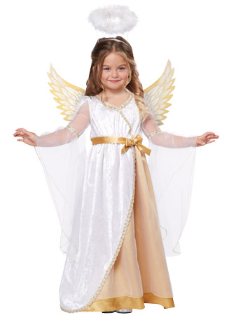 Kids Lil Guardian Angel Costume - Angels Fancy Dress
