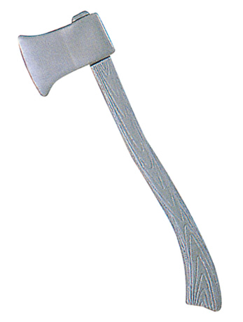 Silver Axe Accessory - Angels Fancy Dress