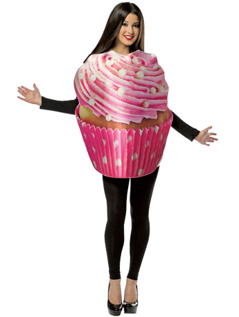 Adults Frosted Cupcake Costume - Angels Fancy Dress